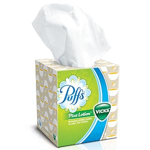 Amazon.com: Puffs Plus Lotion With The Scent of Vicks Facial Tissues (1 ...