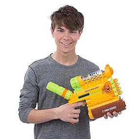 Amazon.com: Nerf Zombie Strike Bio Force Blaster (Hi) : Toys & Games