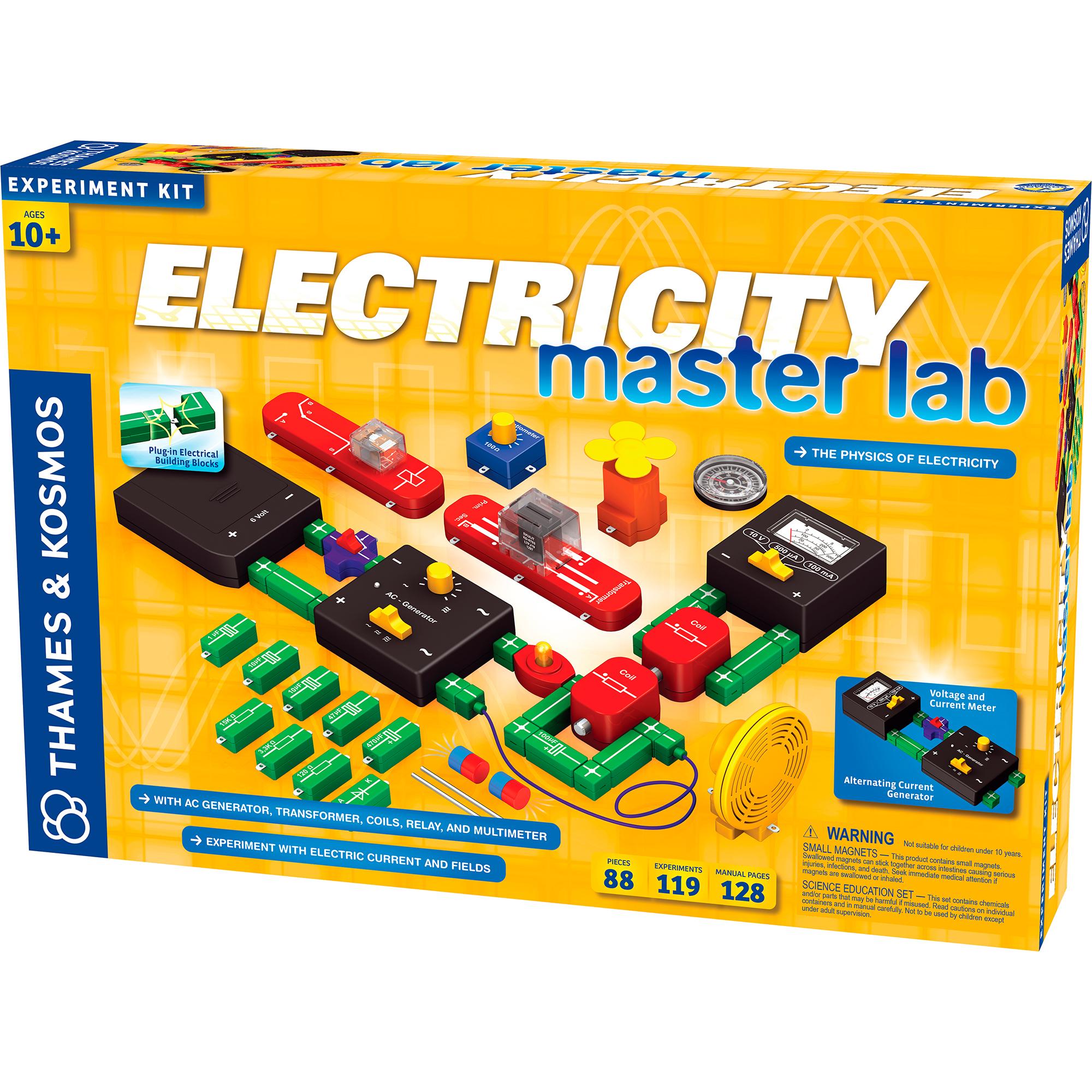 Amazon.com: Thames and Kosmos Electronics Advanced Circuit Kit: Toys ...