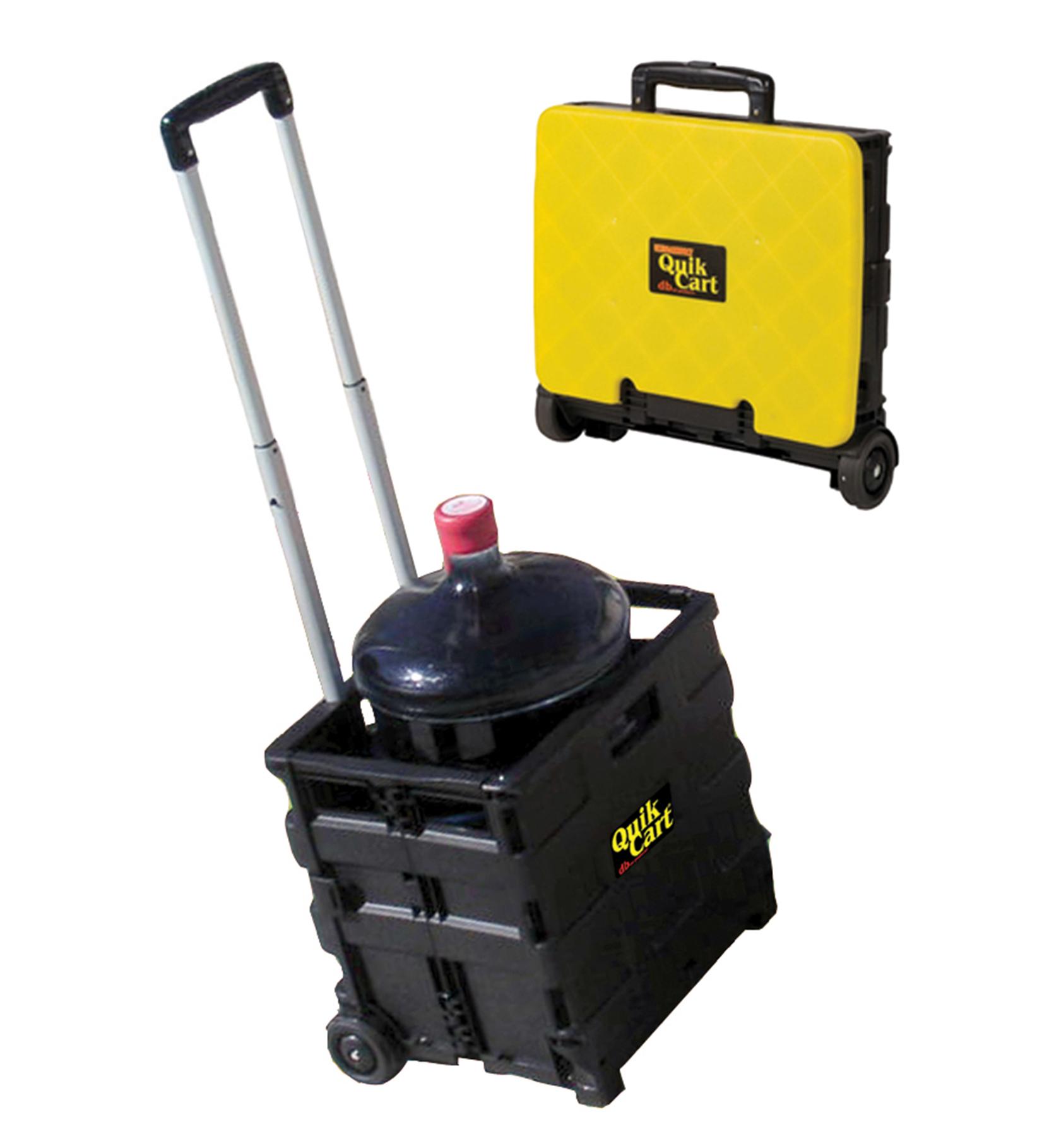 Amazon.com: Ultra Compact Quik Cart Two-Wheeled Collapsible Handcart ...