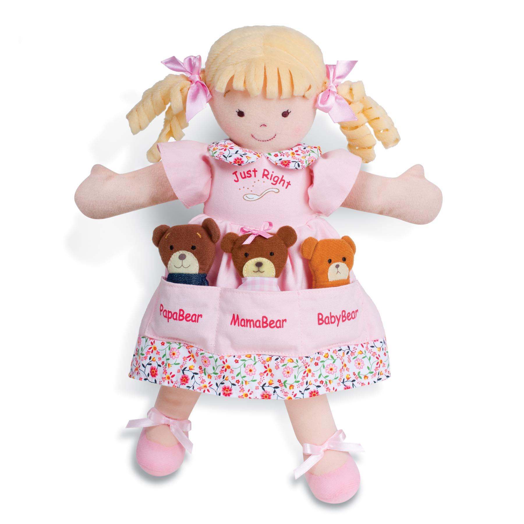 Amazon.com: North American Bear Dolly Pockets Goldilocks and The 3 ...