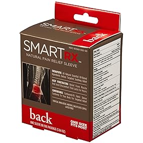 Amazon.com: Smart RX Natural Pain Relief Back, 0.23 Pound: Health ...