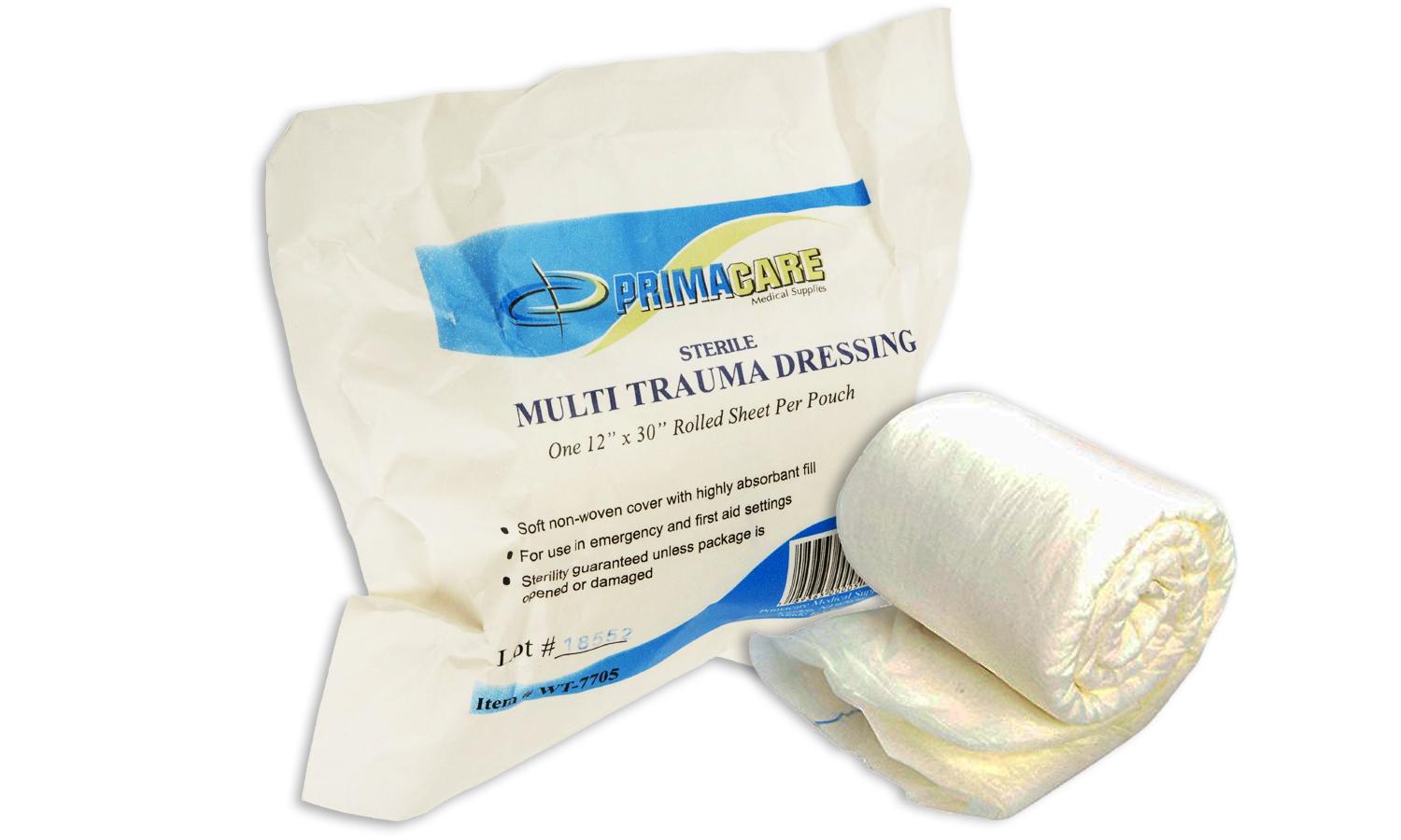 Amazon.com: Primacare WT-7705 Sterile Multi Trauma Dressing, 30" Length ...