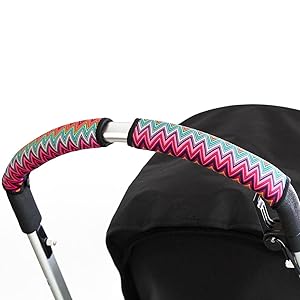 Amazon.com : CityGrips Small Single Bar Grip Sleeve Covers for Stroller ...