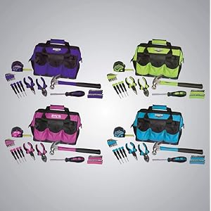 Viper Tool Storage V30TBKTL 30-Piece Tool Set, w/ 12-Inch Tool Bag ...