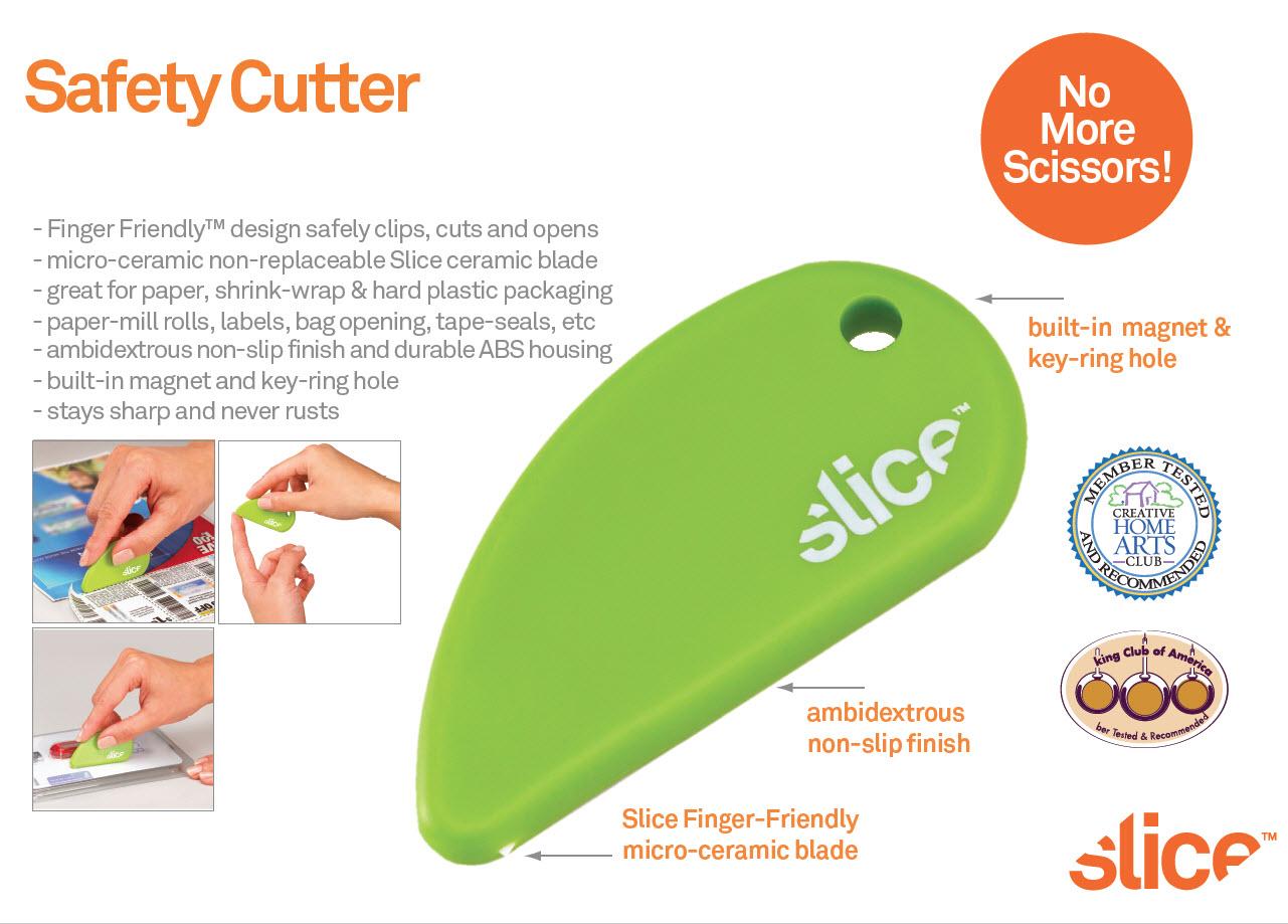 Amazon.com: Slice 00100 Ceramic Blade Safety Cutter, Green: Arts ...