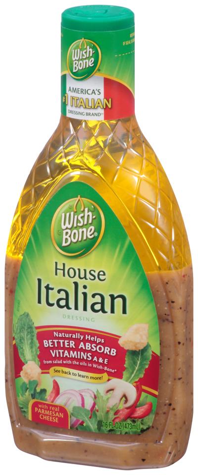 Amazon.com : Wish-Bone Salad Dressing, House Italian, 16 Ounce ...