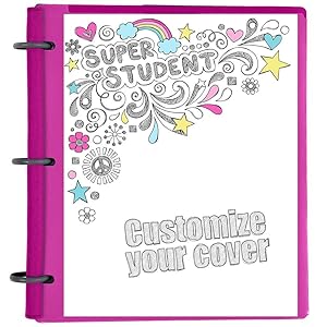 Amazon.com : Five Star Flex Hybrid NoteBinder, 1 Inch Binder with Tabs ...