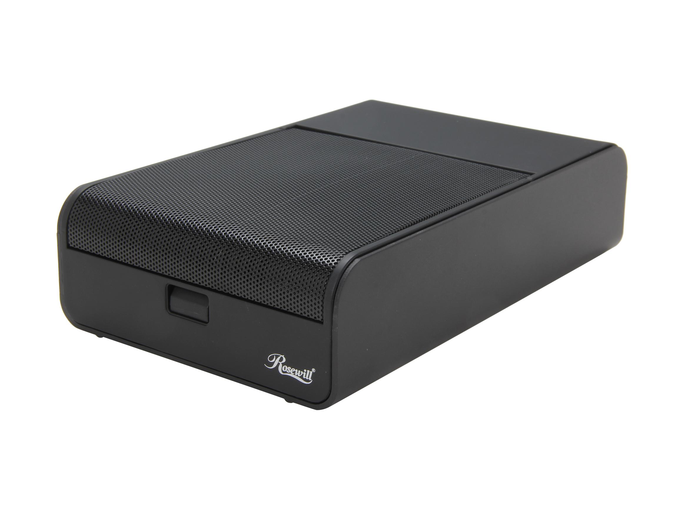 Amazon.com: Rosewill METAS Black Rigid Aluminum Body and ABS Plastic ...