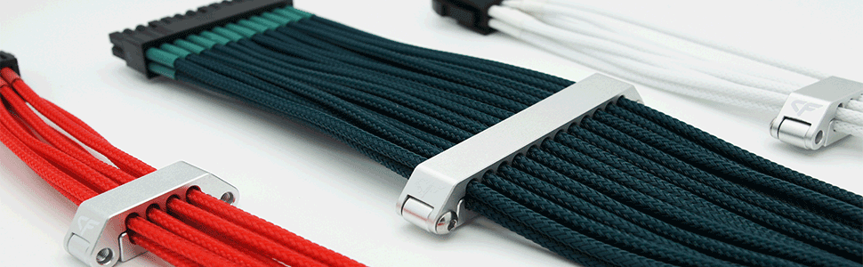 Amazon.com: CoolForce Aluminum PC Cable Comb for 24 Pin Sleeved ...