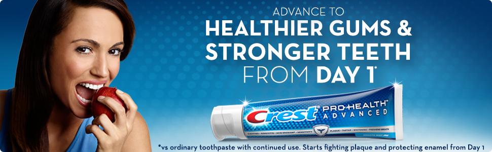 Amazon.com: Crest Pro-Health Clinical Plaque Control Fresh Mint ...