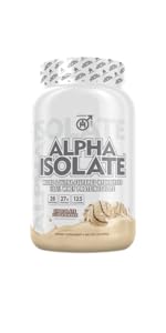 Amazon.com: ALPHA ISO - Whey Protein Isolate Powder | Best Tasting 100% ...