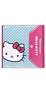 Amazon.com : Trapper Keeper Hello Kitty 2-Pocket Folders with Snapper ...