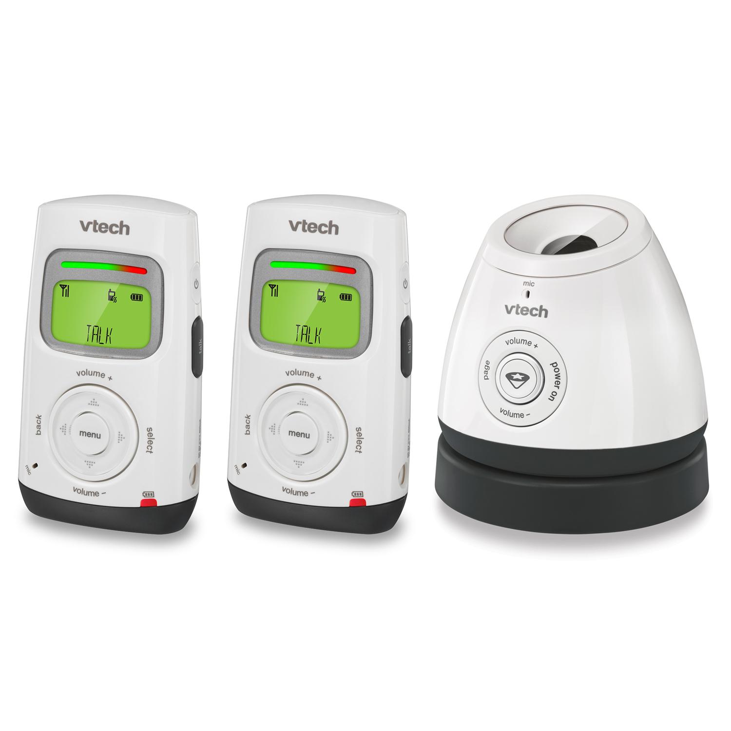 Amazon.com : VTech DM222-2 Safe & Sound Digital Audio Baby Monitor with ...