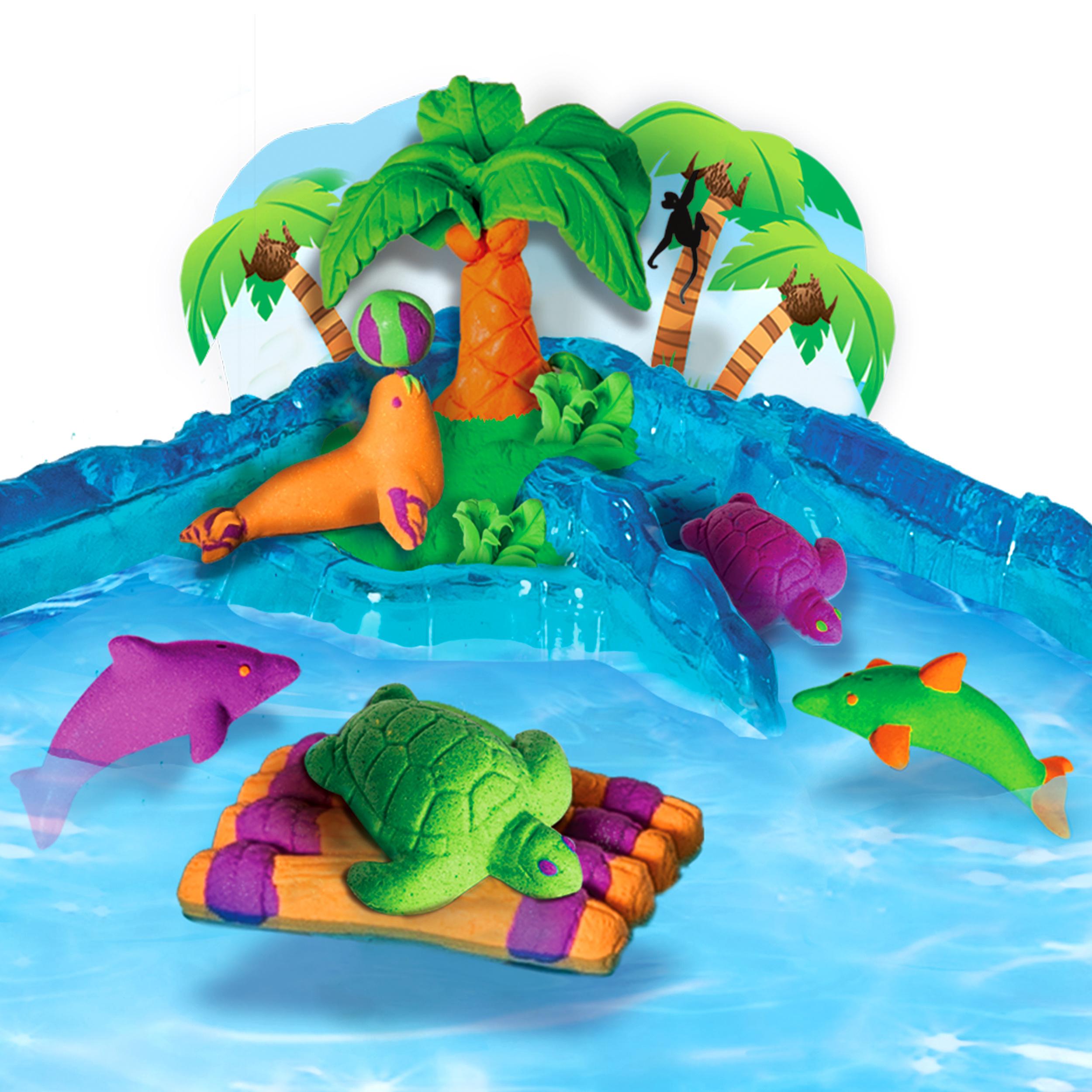 Amazon.com: Kinetic Sand Float, Paradise Island: Toys & Games