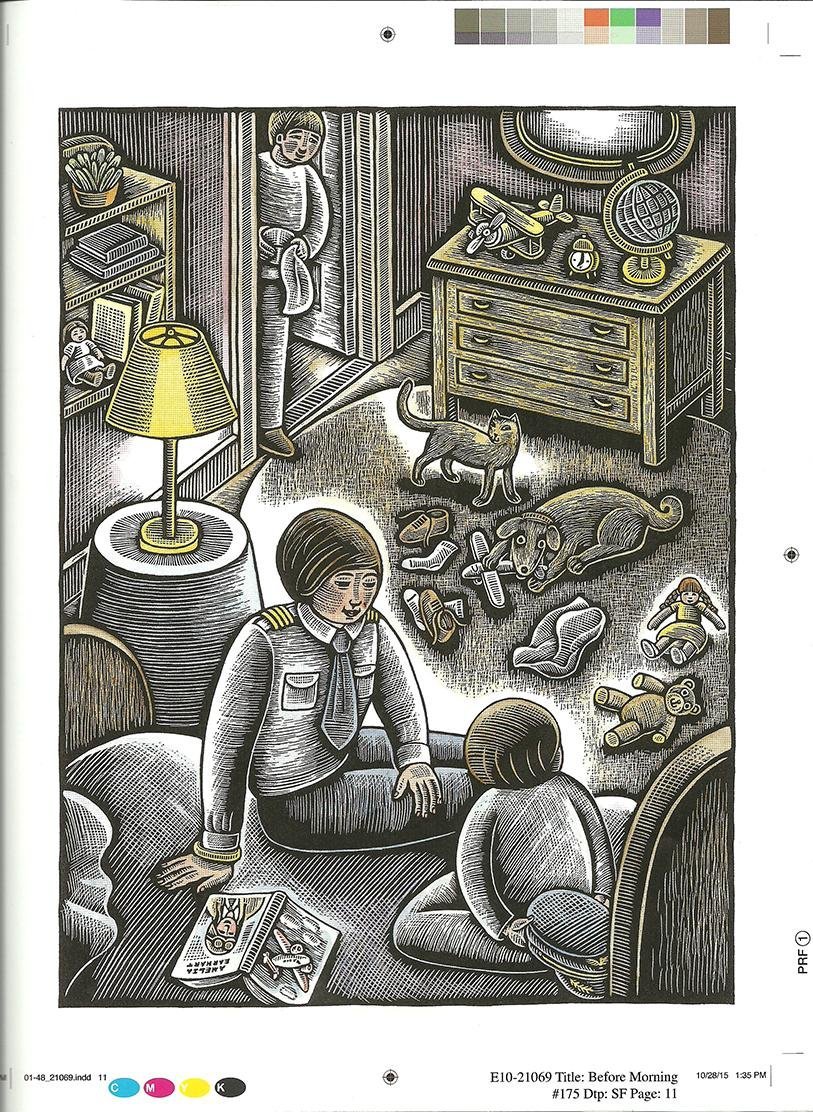 Amazon.com: Before Morning (9780547979175): Joyce Sidman, Beth Krommes ...