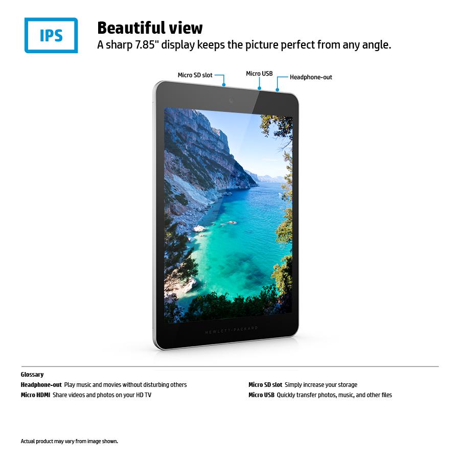 Amazon.com : HP 8 G2-1411 8-Inch 16 GB Tablet : Computers & Accessories