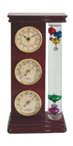 Amazon.com: Ambient Weather WS-YG634 Antique Storm Glass Barometer with ...