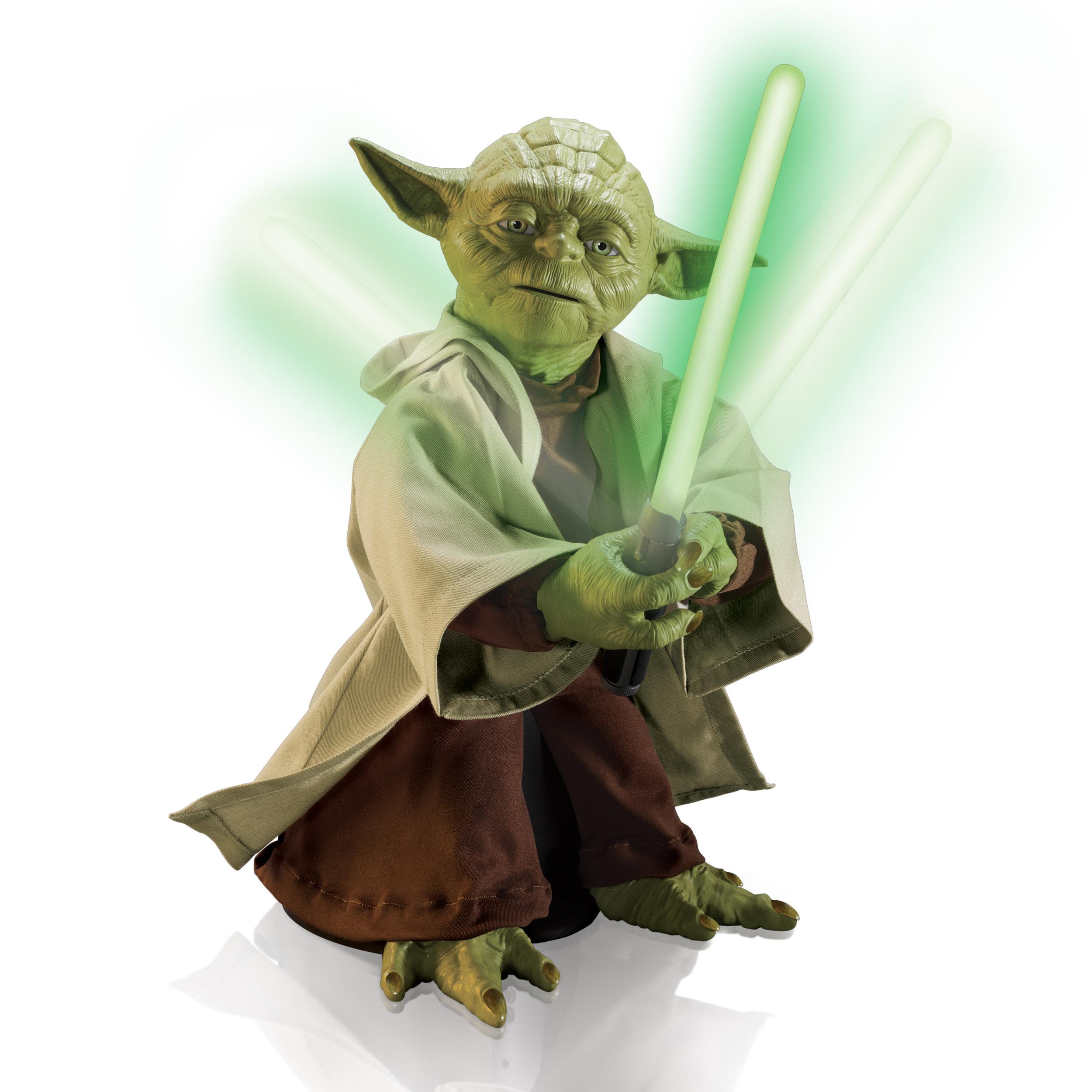 Star Wars Legendary Jedi Master Yoda Interactive Talking Figure | eBay