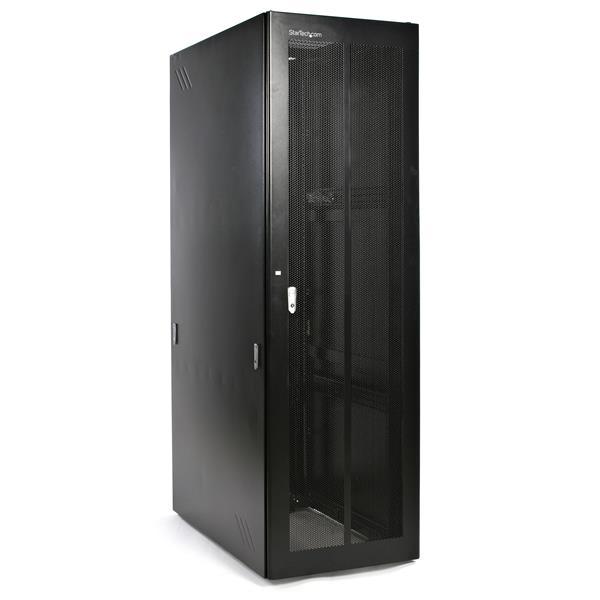 Amazon.com: StarTech.com 42U Rack Enclosure Server Cabinet - 36.6 in. Deep - Split Rear Door ...