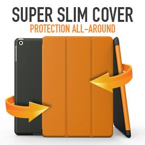 Amazon.com: KHOMO iPad Air 2 Case - Dual Super Slim Carbon Fiber Cover ...