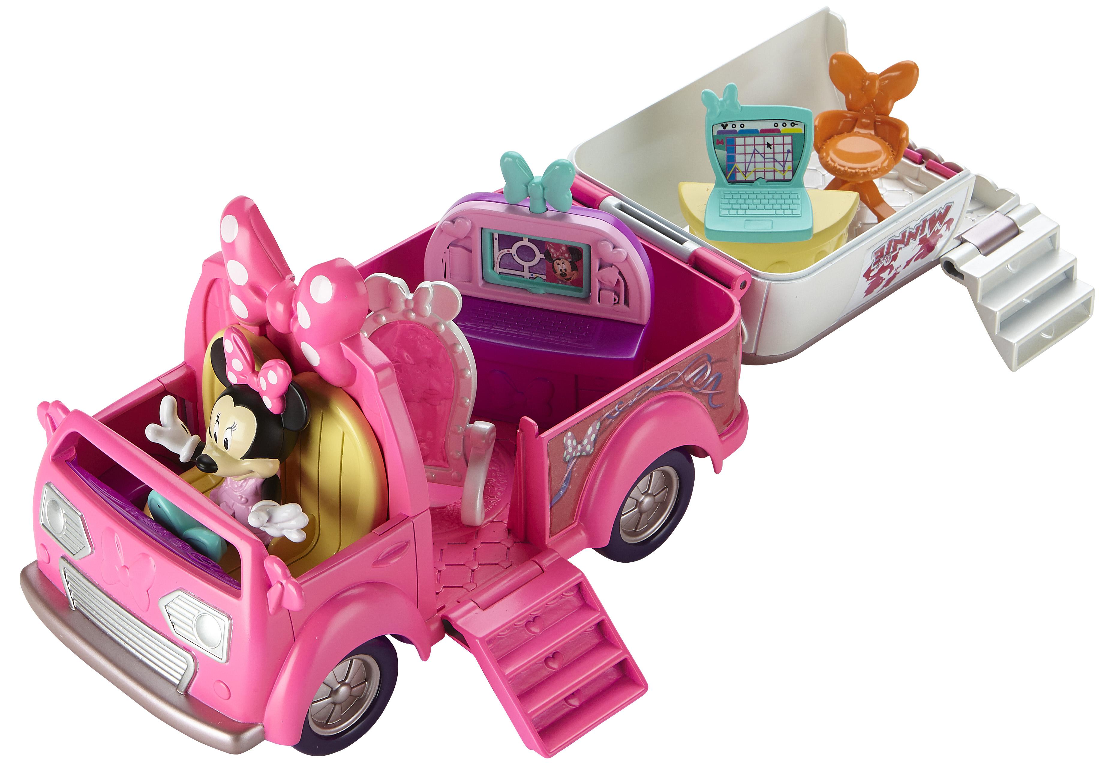 Amazon.com: Fisher-Price Disney Minnie, Minnie's Happy Helpers Van ...