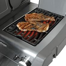 Amazon.com: Napoleon P500RSIBNSS Prestige Natural Gas Grill with Rear ...