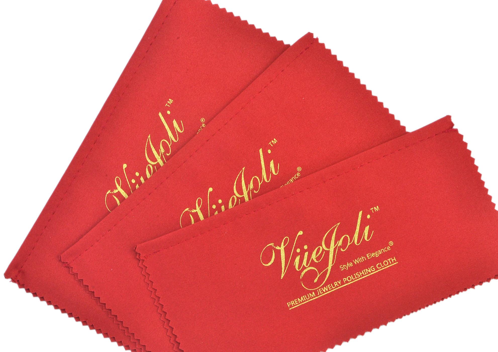 Amazon.com: 3 Pack 4Ply Premium Jewelry Polishing Cloth for Gold Silver ...