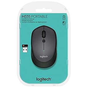 Amazon.com: Logitech Wireless Mouse M335 - Black: Computers & Accessories