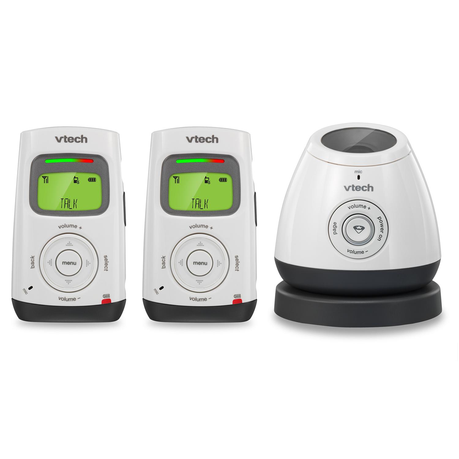 Amazon.com : VTech DM222-2 Safe & Sound Digital Audio Baby Monitor with ...