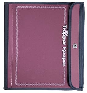 Amazon.com : Mead Trapper Keeper Sewn Binder, 3 Ring Binder, 1.5 Inch ...
