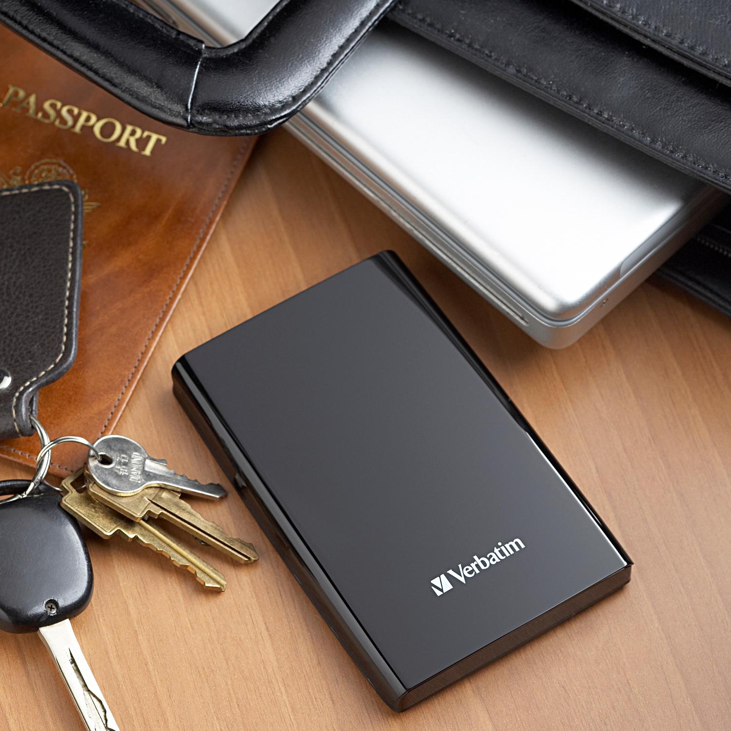 Amazon.com: Verbatim Titan XS 500 GB USB 2.0 Portable External Hard ...