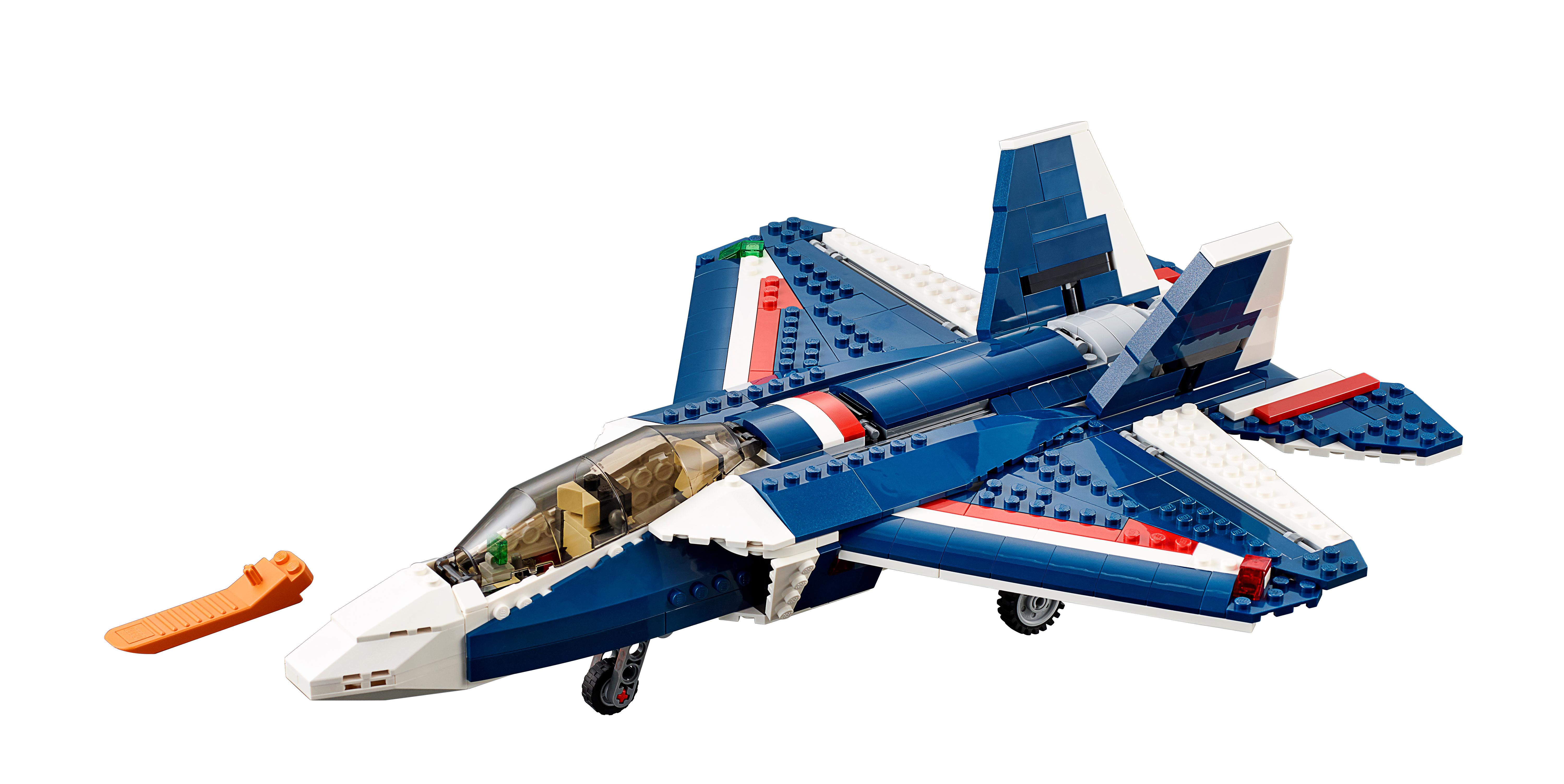Amazon.com: LEGO Creator 31039 Blue Power Jet Building Kit: Toys & Games