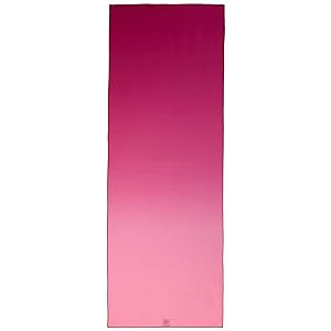 Amazon.com : Gaiam Hot Yoga Mat Towel, Pink Fandango : Sports & Outdoors