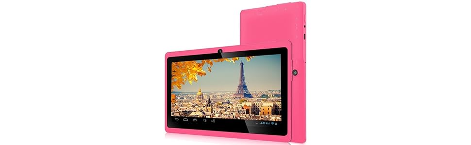 Amazon.com : Zeepad 7DRKQ-HD Quad Core Android 4.4 Kitkat Tablet PC ...