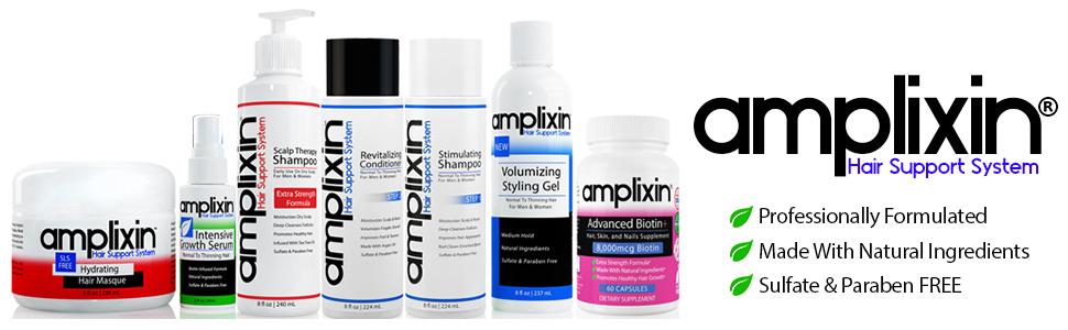 Amazon.com : Amplixin Intensive Hair Growth Serum Against Hair Loss, Receding Hairline And ...