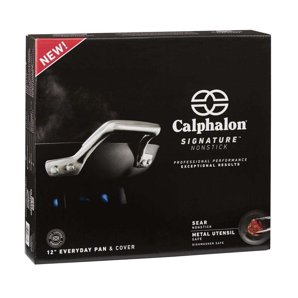 Amazon.com: Calphalon 1948256 Signature Hard Anodized Nonstick Covered ...