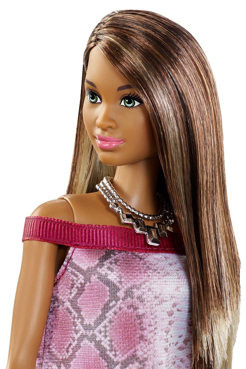 Amazon.com: Barbie Fashionistas Doll 21 Pretty In Python - Original ...
