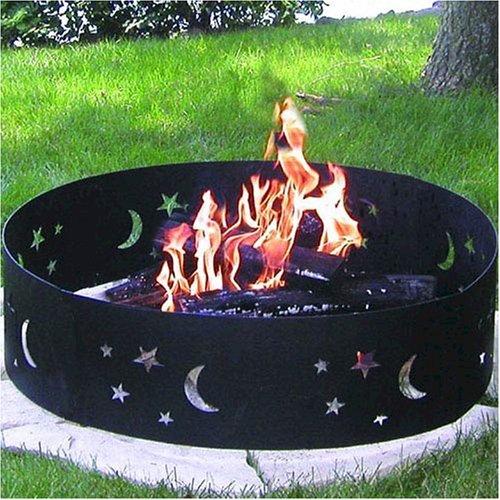 Amazon.com : CobraCo Evening Sky Campfire Ring FRSTAR369 : Fire Pits ...