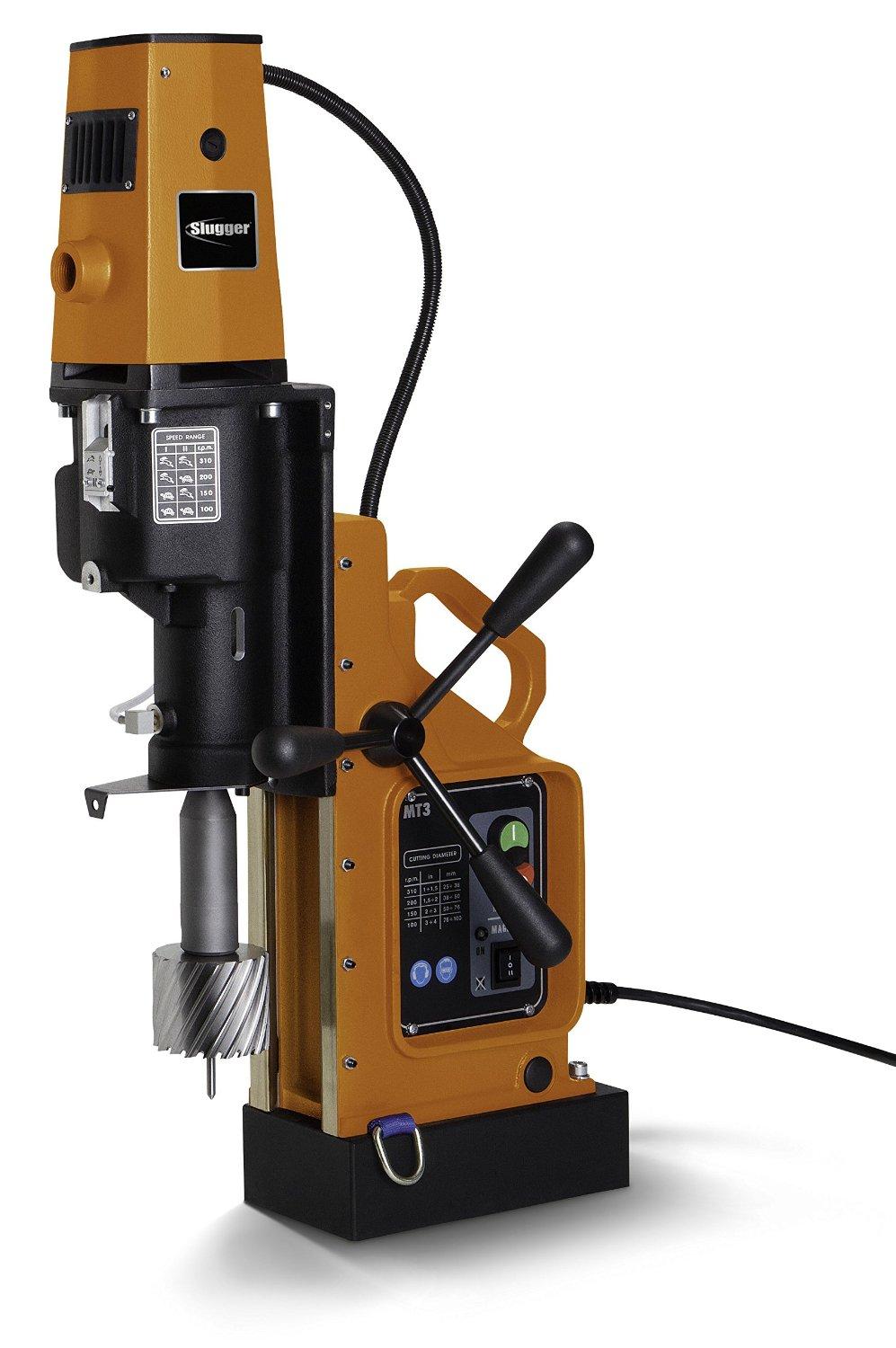 Jancy 4x4 Portable Magnetic-Base Drill, 120V, 11.7 Amp Motor, 4 ...