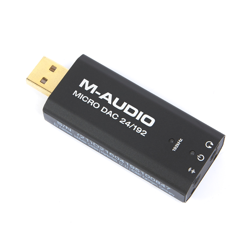 Amazon.com: M-Audio Micro DAC 24/192 | USB Digital-to-Analog Converter ...
