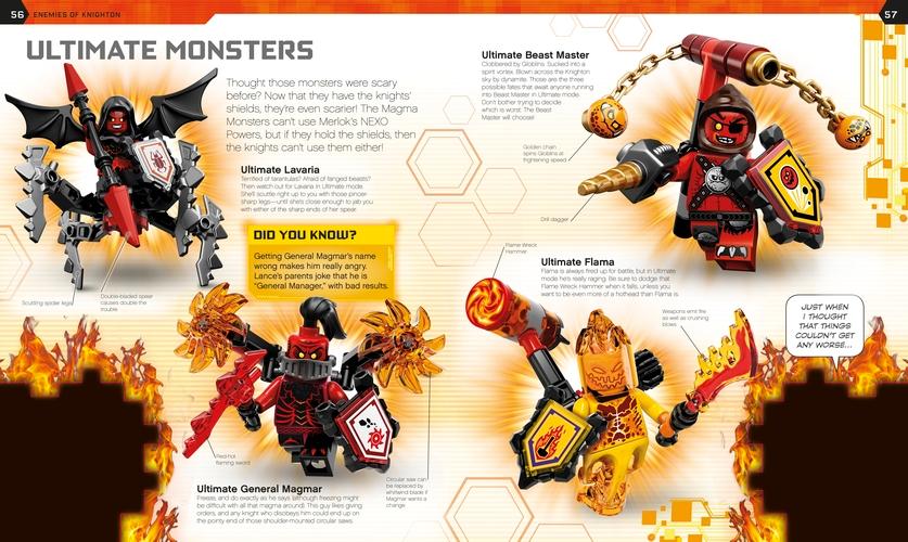 LEGO NEXO KNIGHTS: The Book of Knights: Julia March: 9781465454003 ...