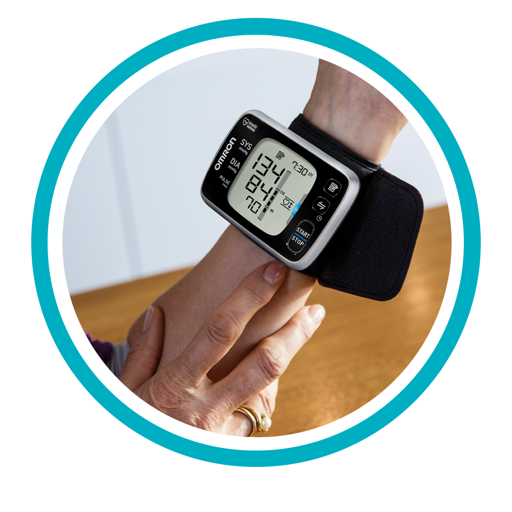 Amazon Omron 7 Series Wireless Wrist Blood Pressure Monitor Model 