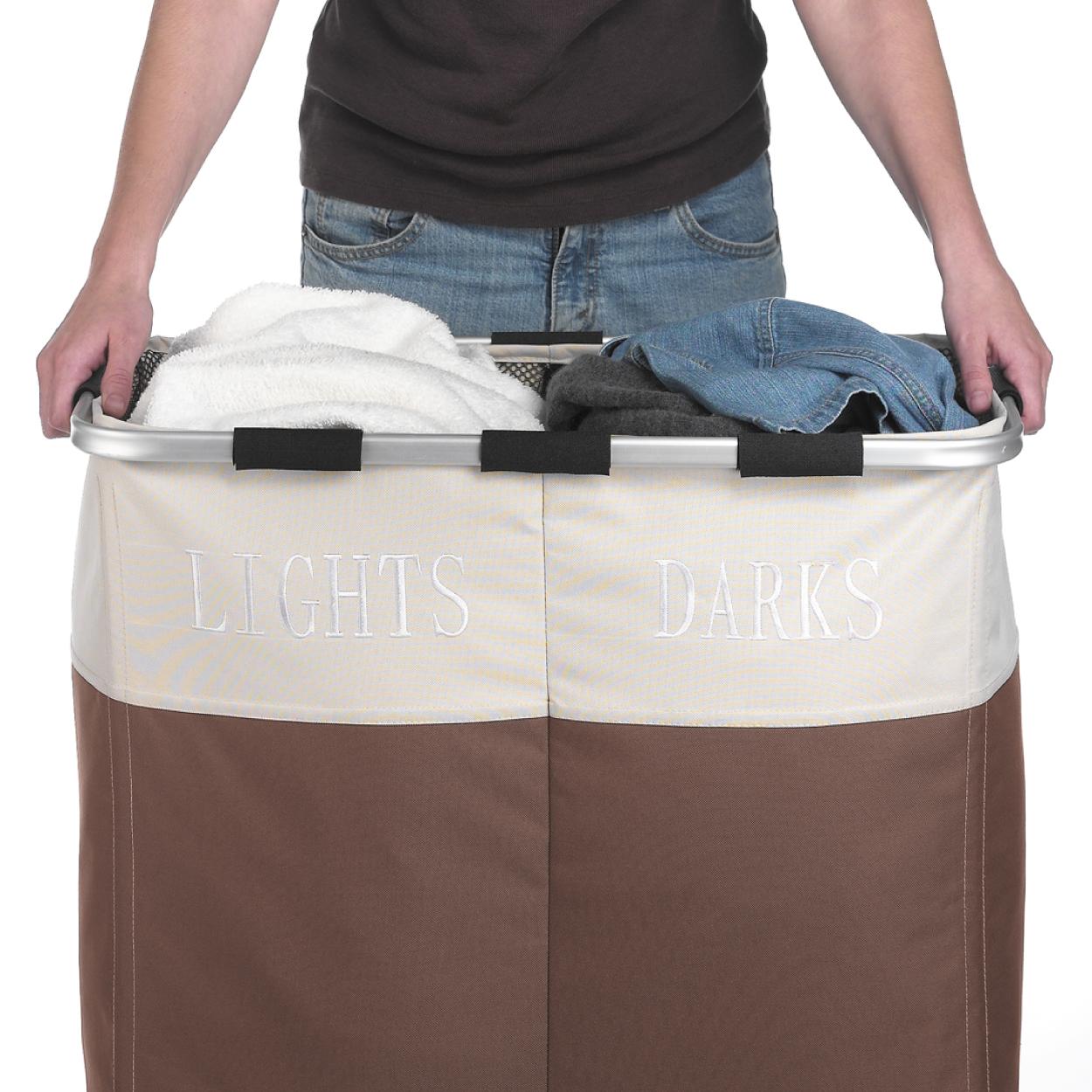 Amazon.com: Whitmor Easycare Double Hamper: Home & Kitchen