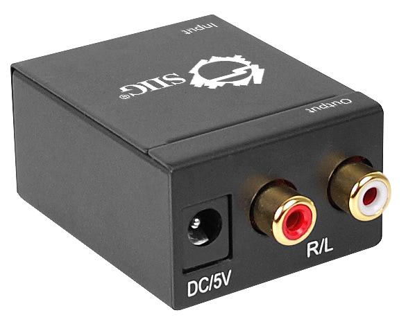 Amazon.com: SIIG Digital to Analog Audio Converter (CE-CV0011-S1): Home ...