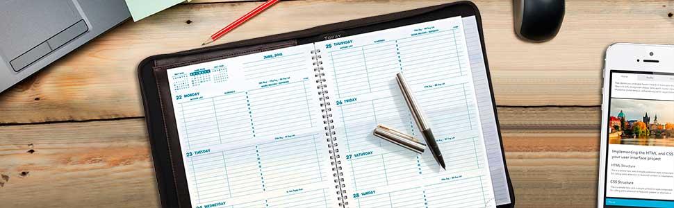 Amazon.com : Day-Timer Coastlines Weekly Organizer Notebook 2015, 8.5 x ...