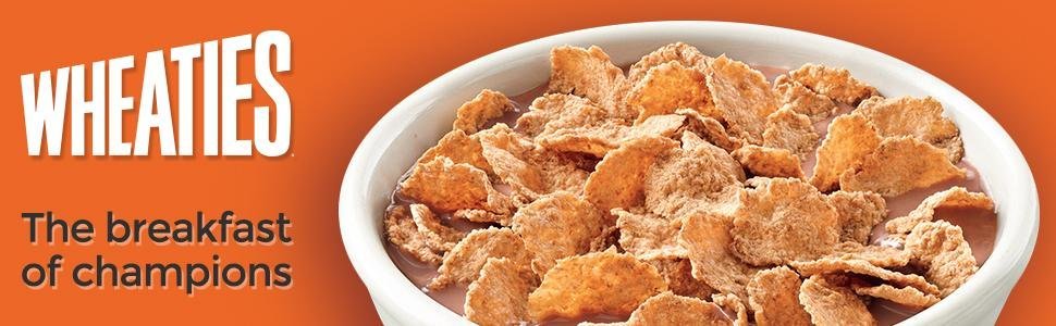 Amazon.com: Wheaties Whole Wheat Flakes Cereal, 15.6 oz (Pack of 14 ...