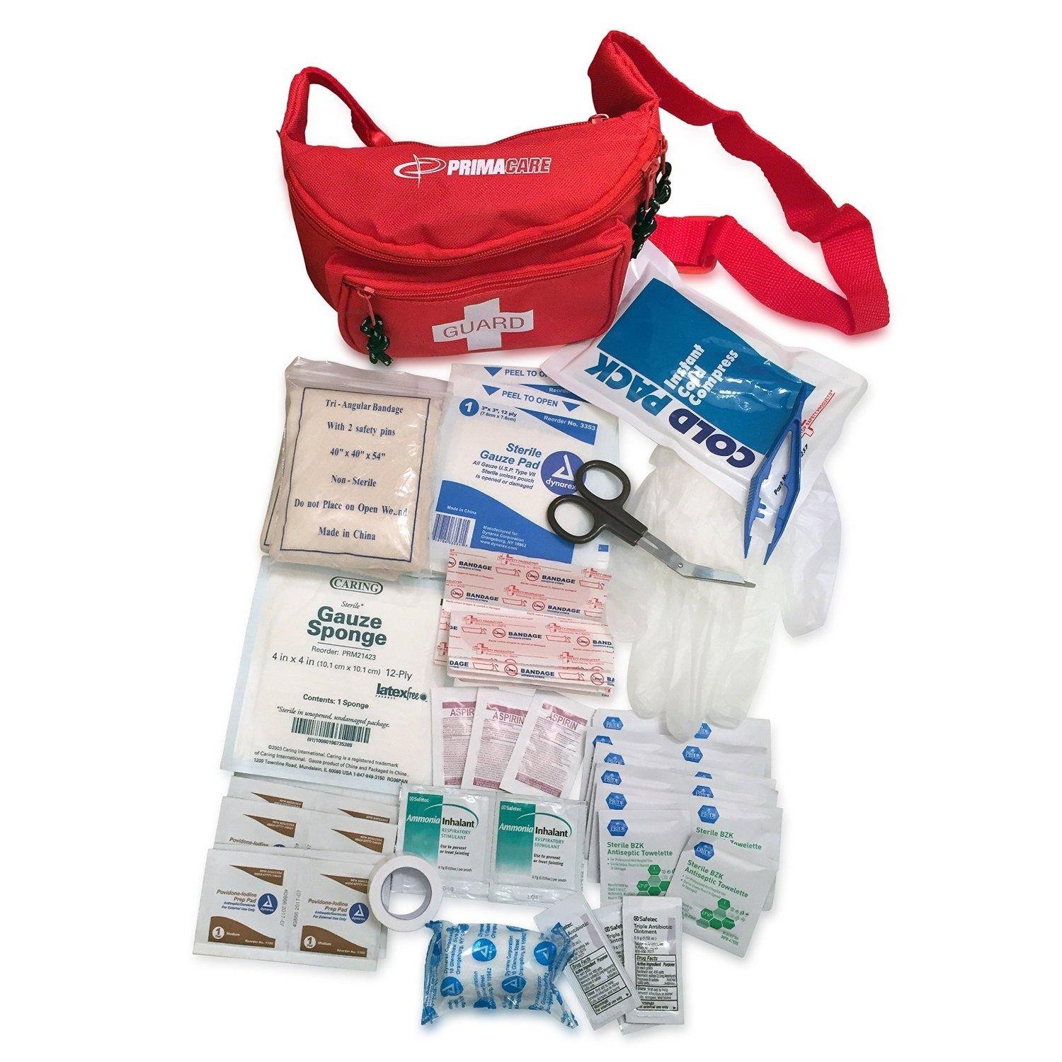 Amazon.com: Primacare KB-8005 First Aid Fanny Pack - First Aid Kit ...