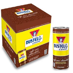 Amazon.com : Bustelo Cool Cafe Con Leche Coffee Beverage, 8 Ounce (Pack ...