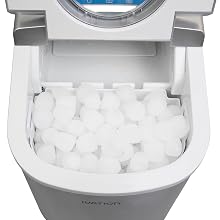 Amazon.com: Ivation Portable Ice Maker w/Easy-Touch Buttons for Digital ...